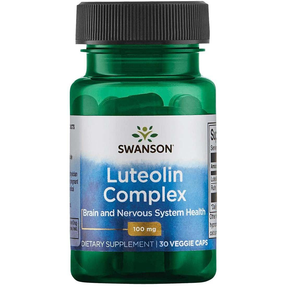 Swanson Luteolin Complex, 100 mg, 30 Veggie Capsules – Welzo GCC