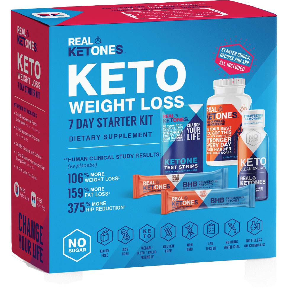 Real Ketones Keto Starter Kit, 7 Day Kit – Welzo GCC