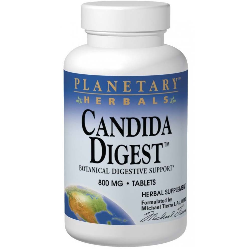 Herbals Planetary Candida Digest, 800 mg, 90 Tablets – Welzo GCC